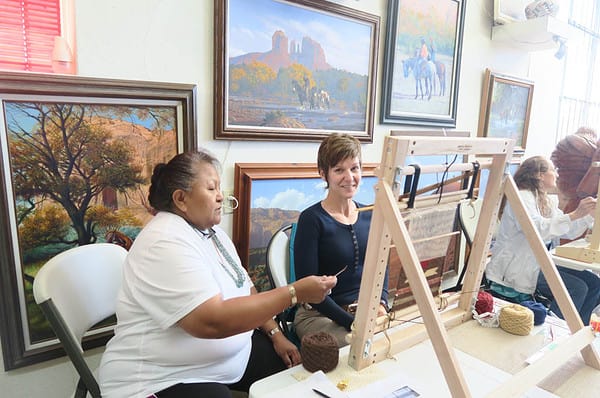 Navajo Weaving Techniques Week-Long Class in Gallup