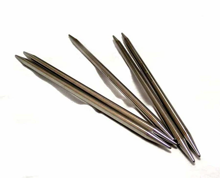 ChiaoGoo Premium Stainless 8" Double Point Knitting Needles - Weaving ...